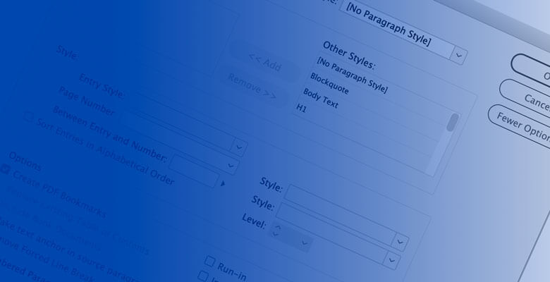 6 Reasons To Use InDesign s Automated Table Of Contents Design Domination